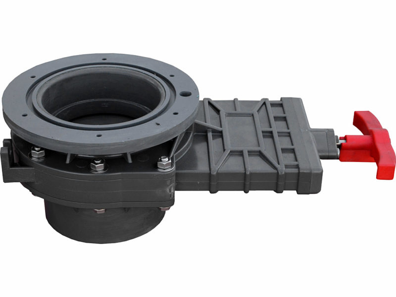 100mm (4") Slide Valve – McKee Plastics